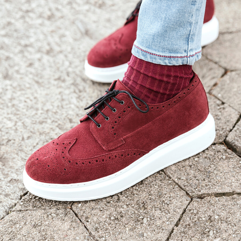 Suede elevator shoes are a spring trend - Blog Guido Maggi