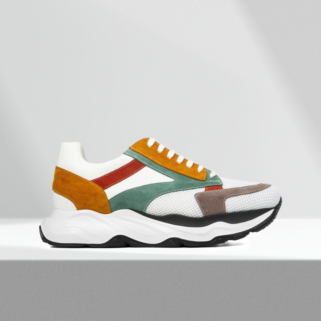 Men's elevator trainers: sporty with something extra - Blog Guido Maggi