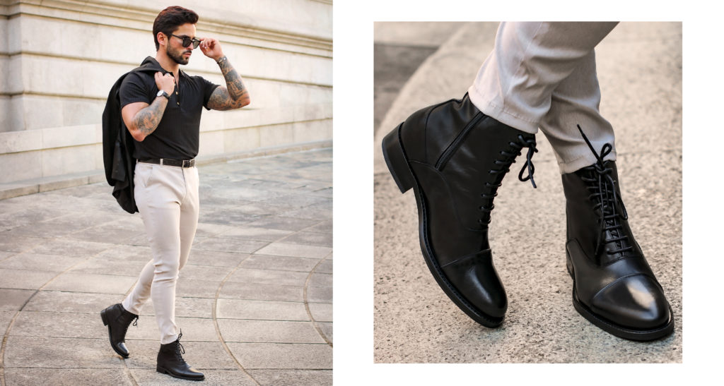 Taller and Leaner: the perfect look for a broad-built man - Blog Guido ...